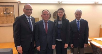 Komunikimi ndërfetar, Dr. Skender Asani viziton Komitetin Amerikano ...